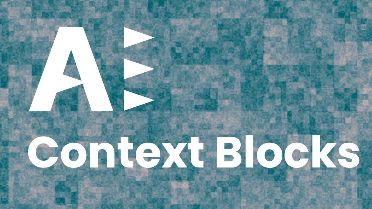 AI Accelerator Context Blocks: High Impact Personalised Context