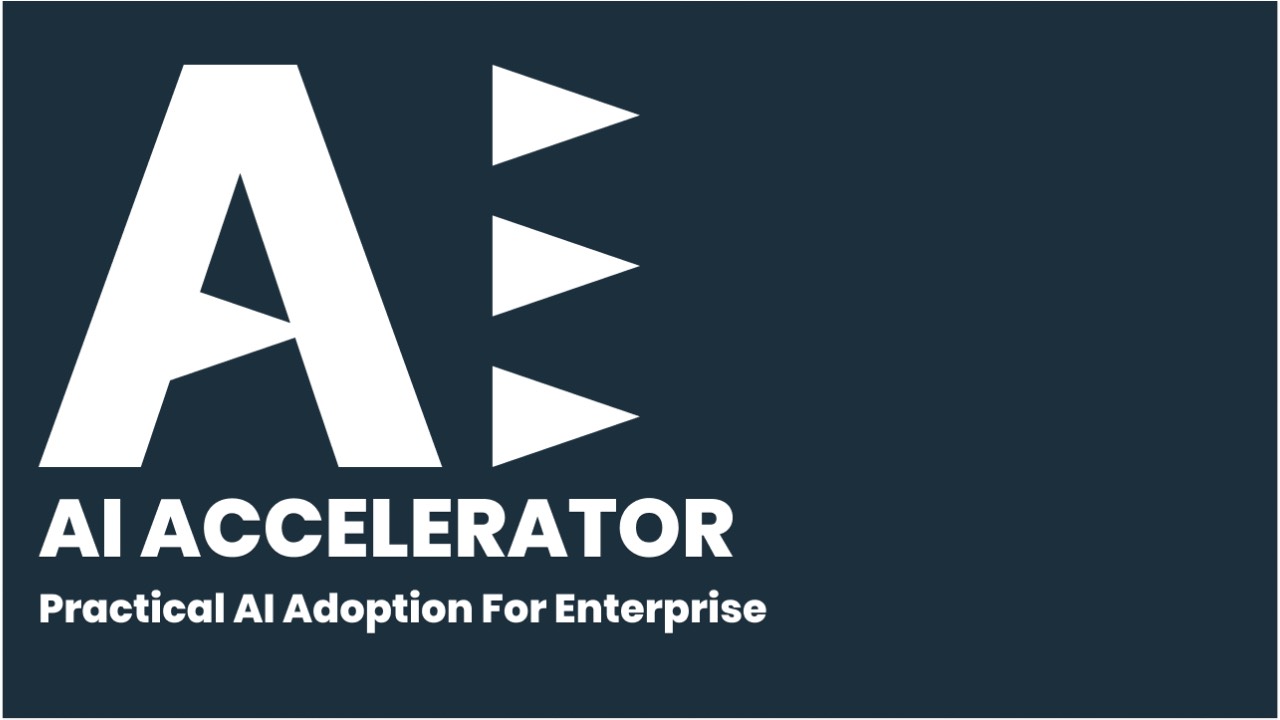 AI Accelerator: Enterprise AI adoption training and consulting