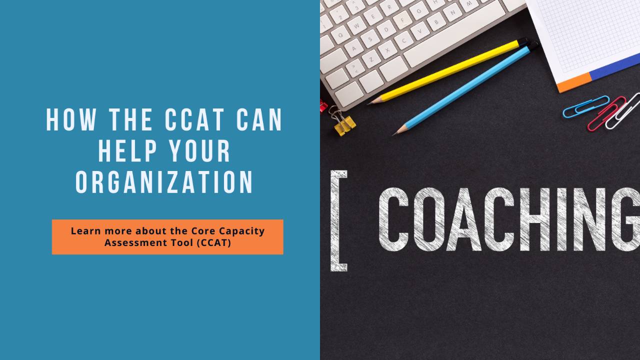 The CCAT: Your customized capacity building plan!
