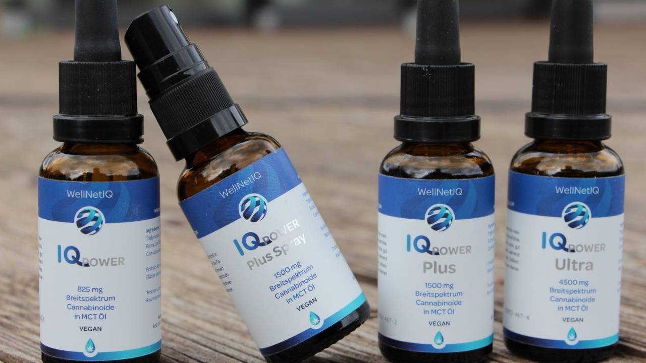 WellNetIQ Produkt - IQ Power Plus Spray 1500