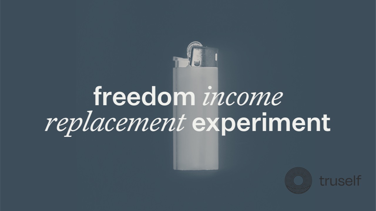 Freedom Income Replacement Experiment • by truself