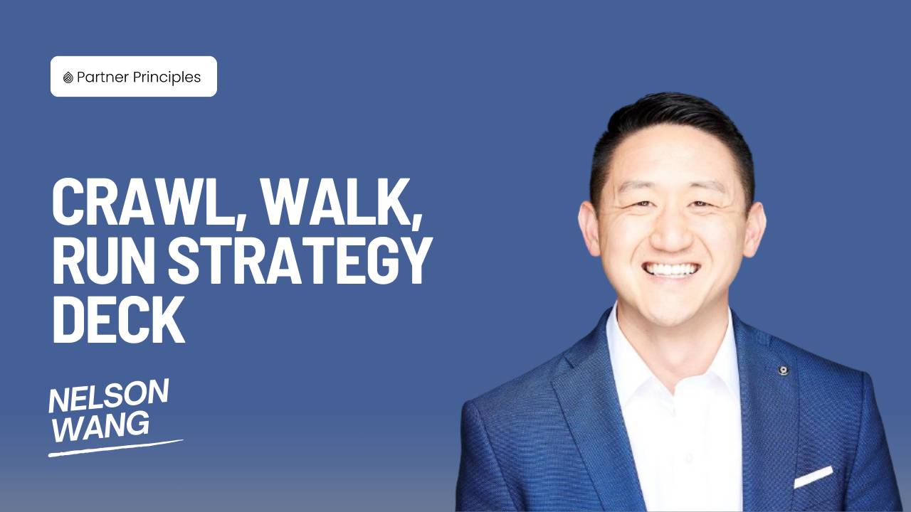 Crawl, Walk, Run Strategy Template