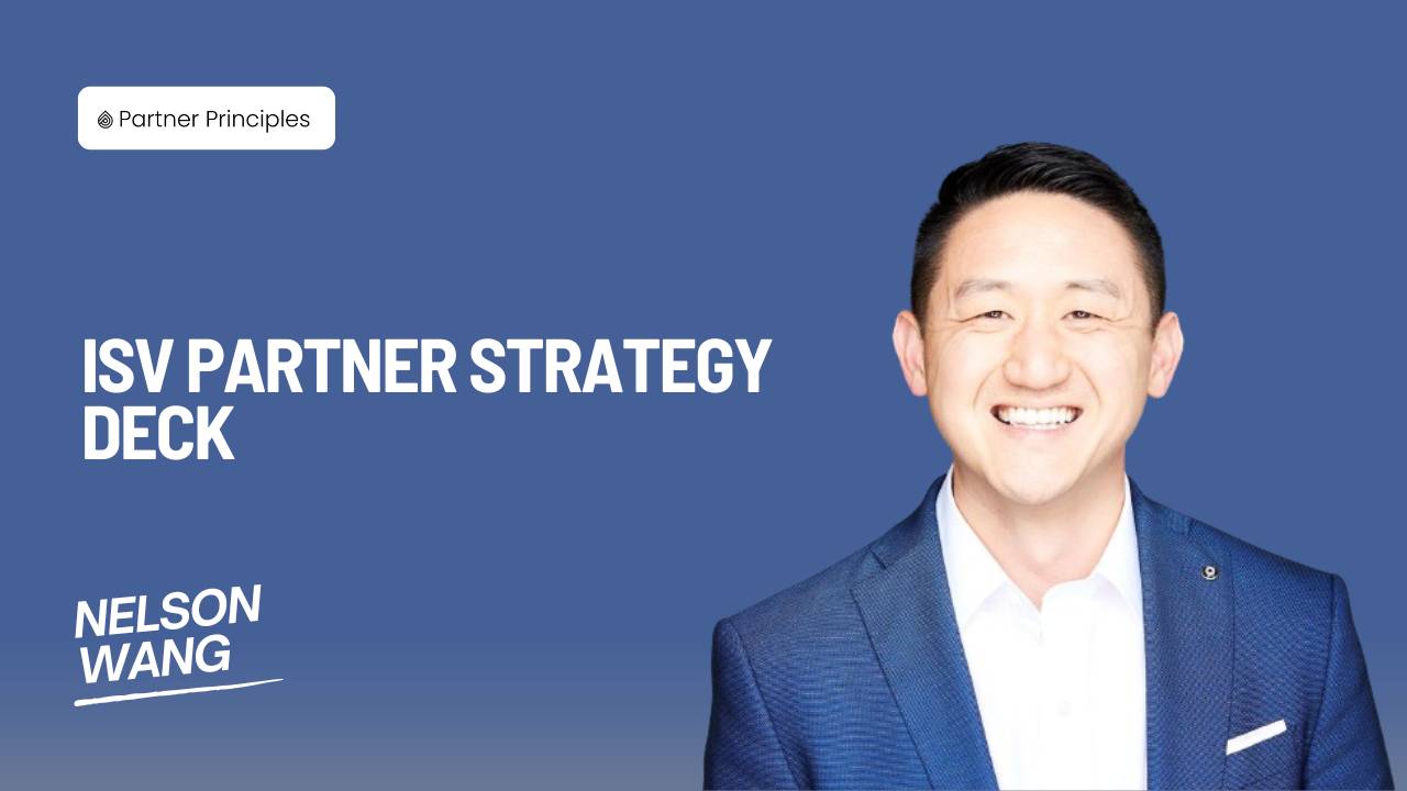 ISV Partner Strategy Deck Template