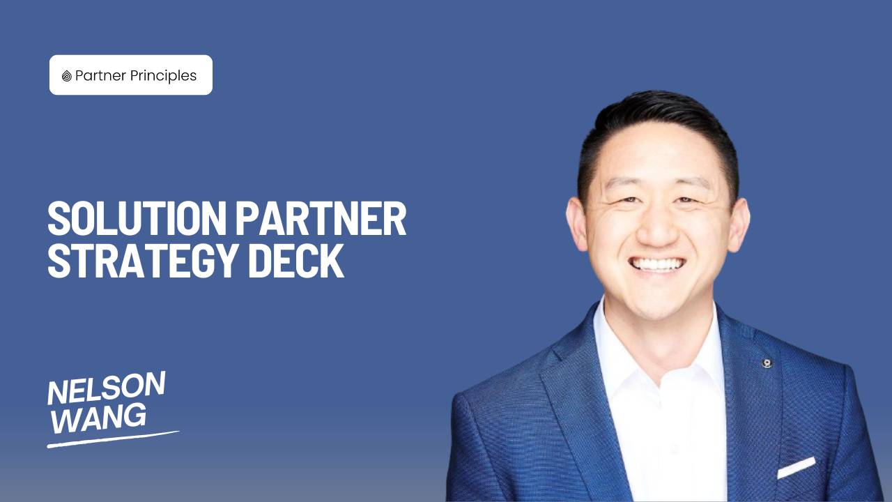 Solution Partner Strategy Deck Template