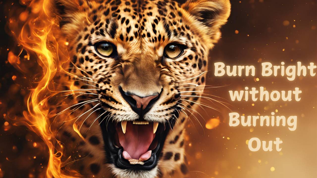 Burn Bright without Burning Out