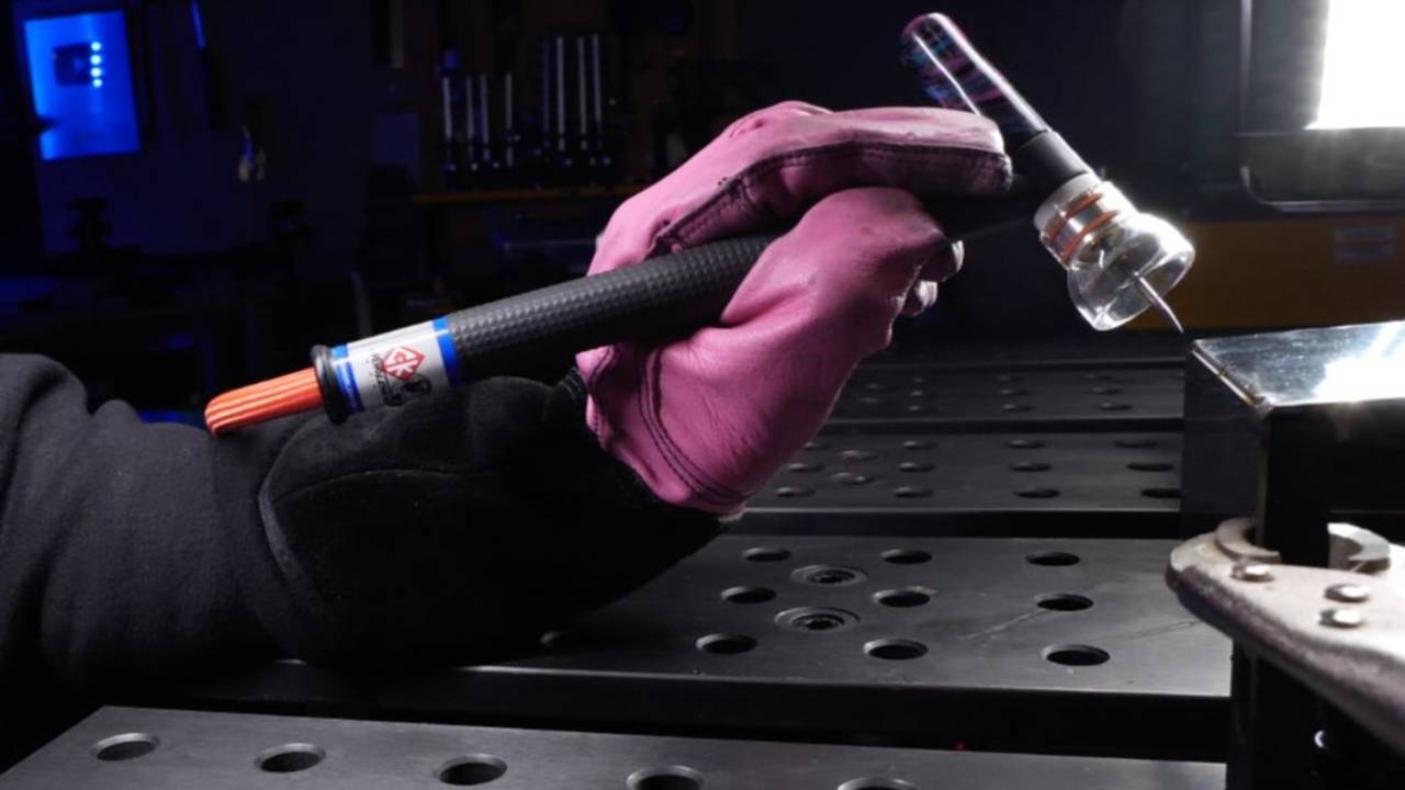 Practice tig welding, without even welding.