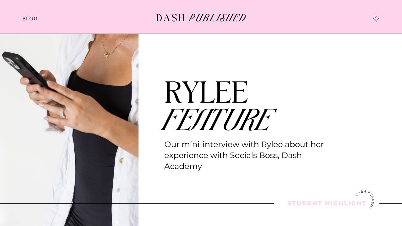 Socials Boss Student Highlight | Rylee