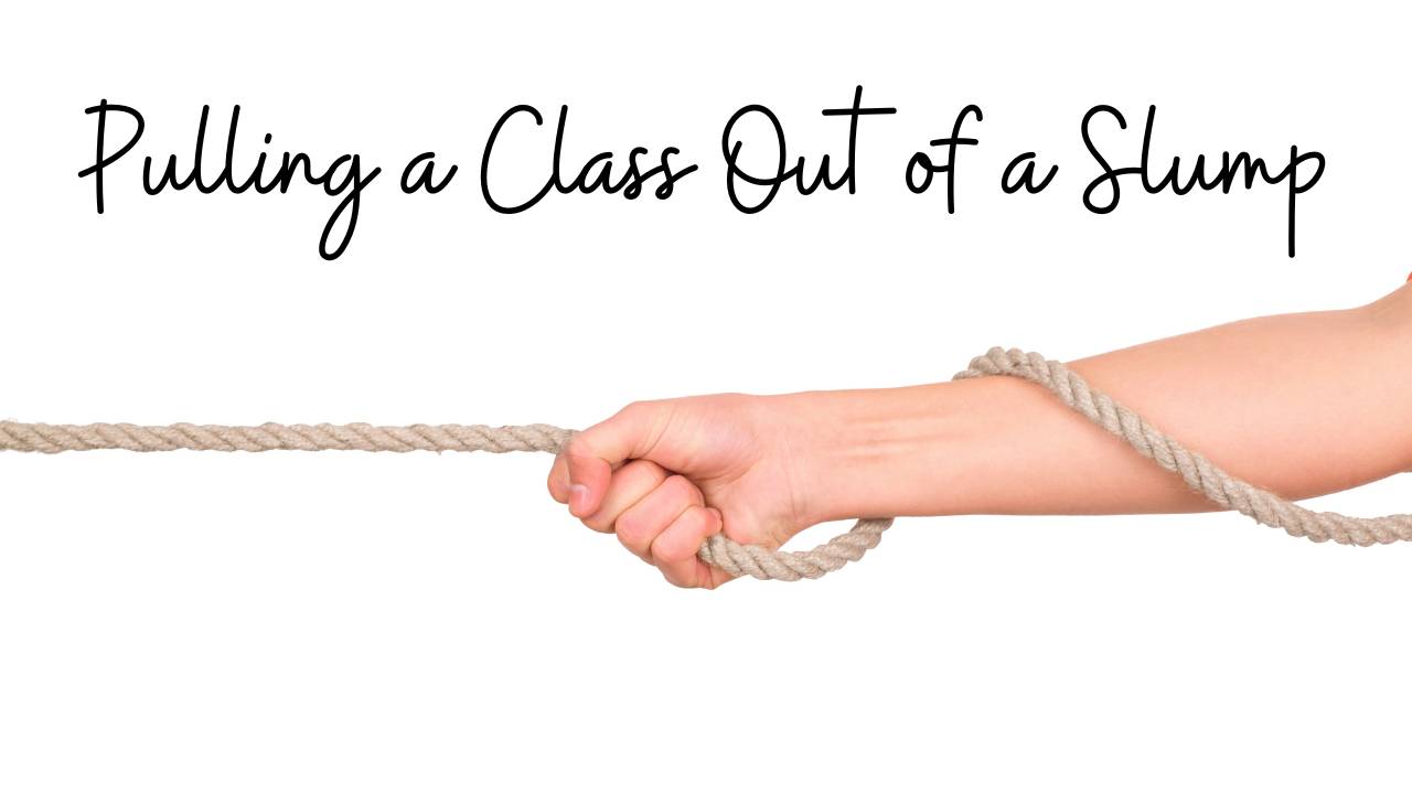 Pulling a Class Out of a Slump