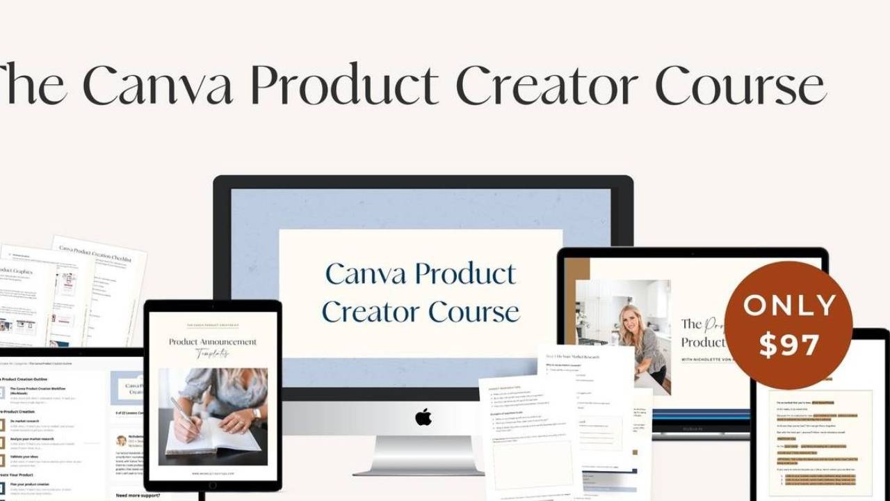 The Canva Product Creator Course