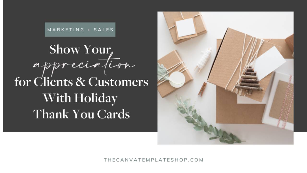 Show Your Appreciation For Clients & Customers With Holiday Thank You Gifts
