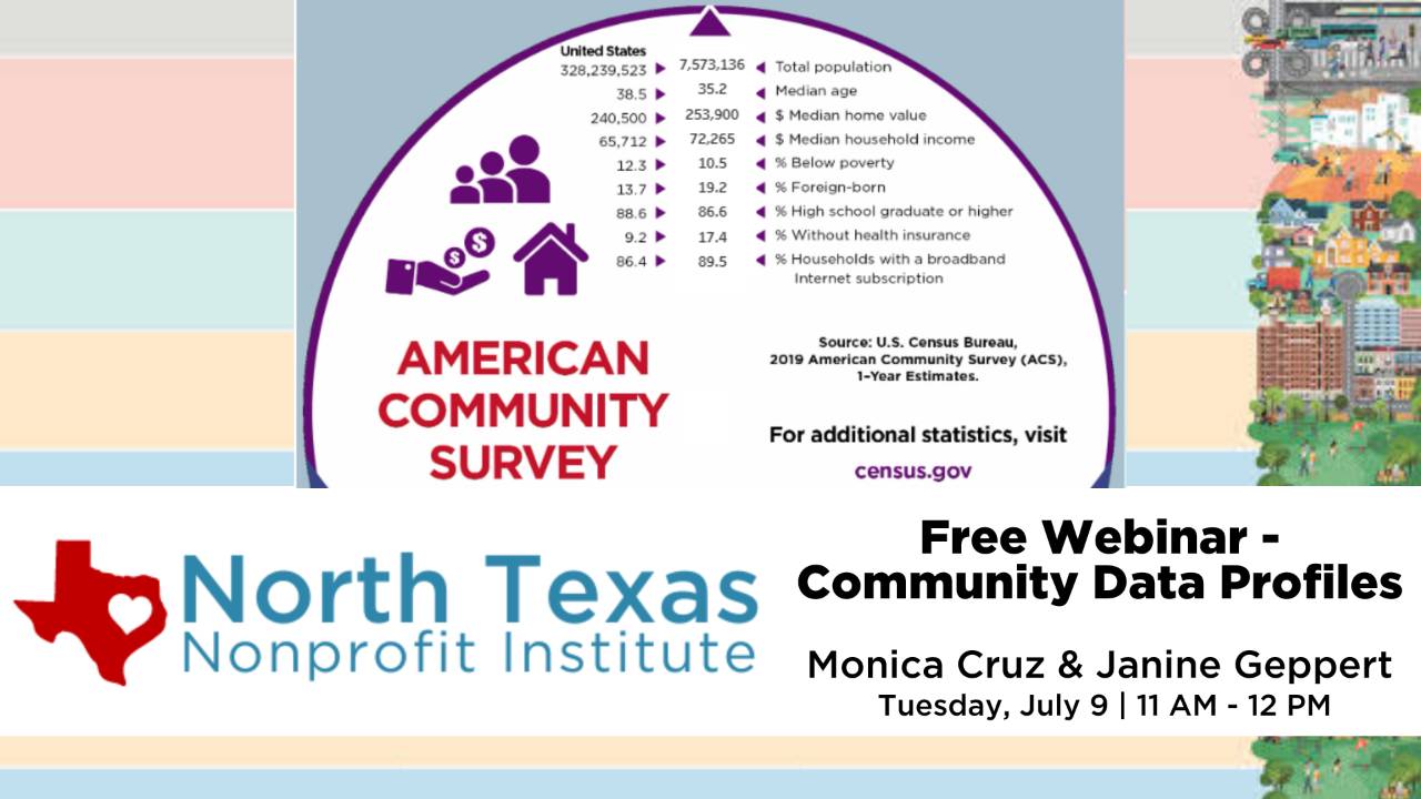 Webinar - Community Data Profiles 7/9/24