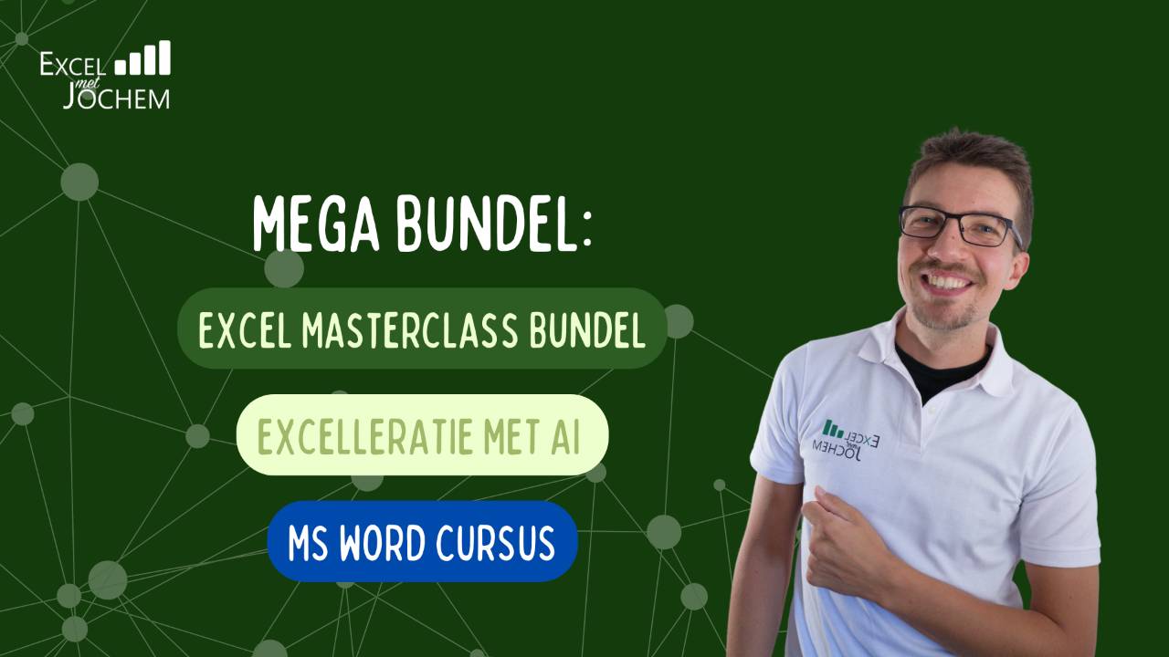 Mega Bundel - Excel met Jochem
