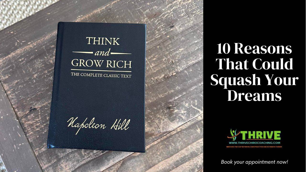 10 Reasons That Could Squash Your Dreams