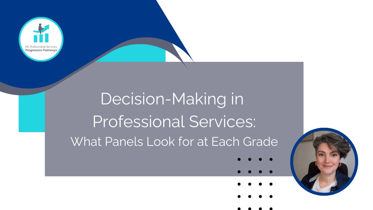Decision-Making Skills for HE Promotion | What Panels Want