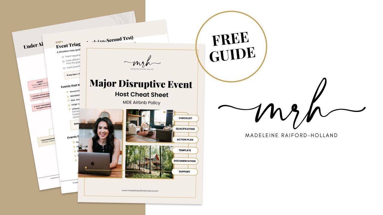 Major Disruptive Event Host Cheat Sheet