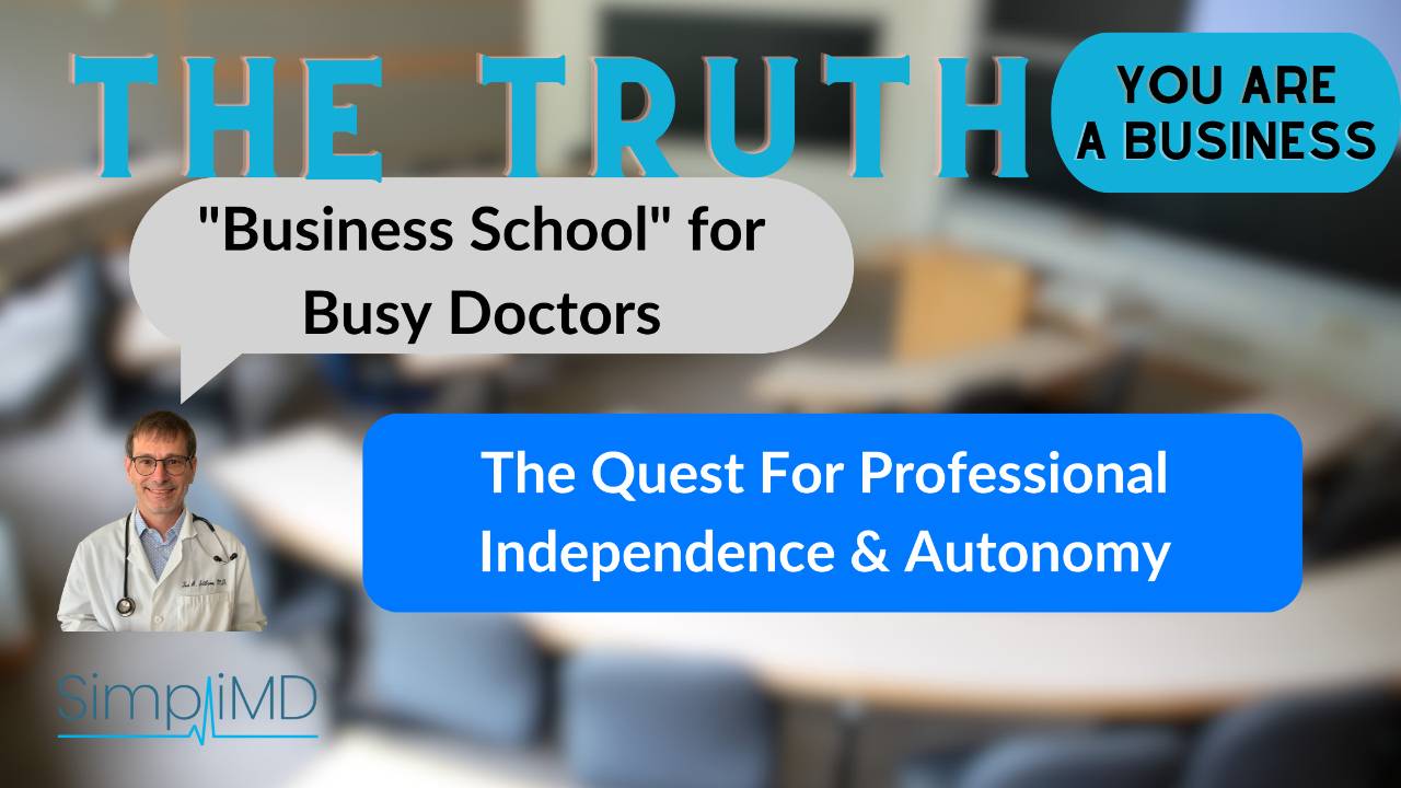 The Quest For Professional Independence & Autonomy
