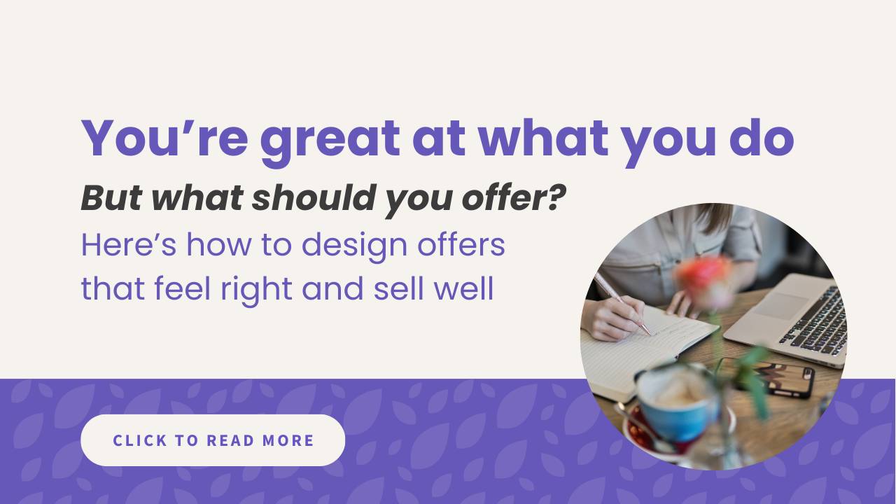 How to create aligned offers without burning out