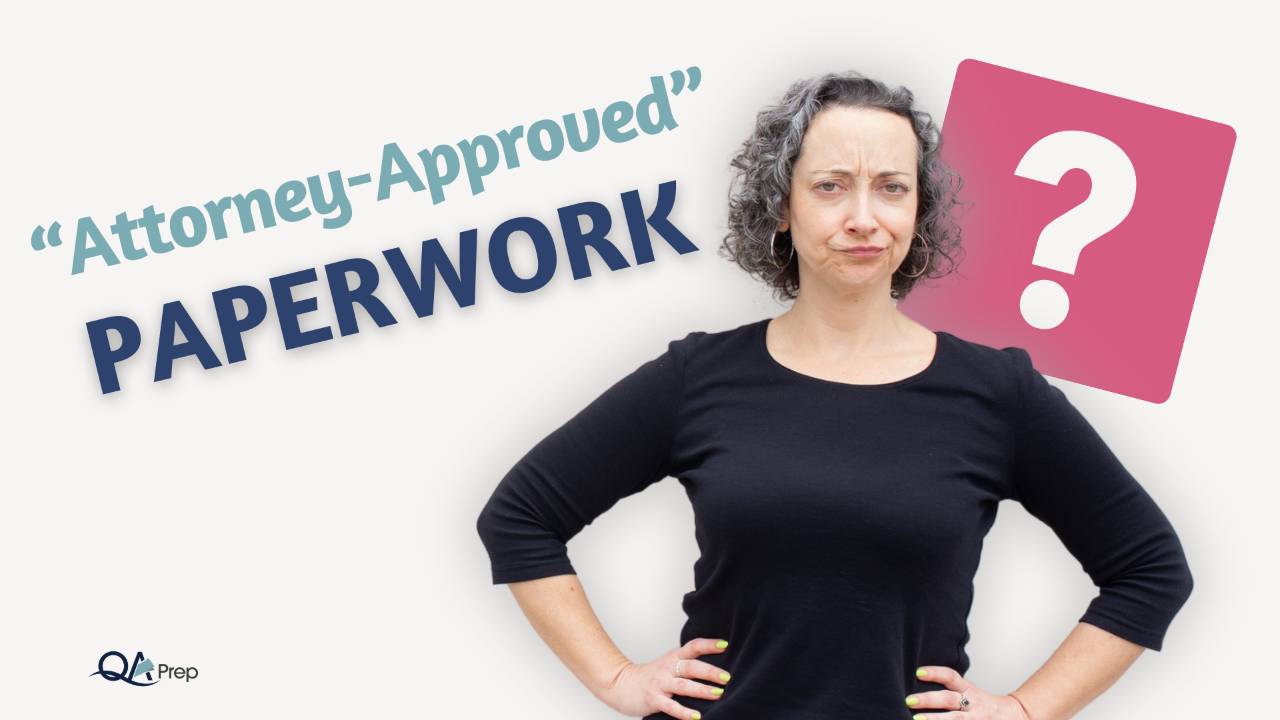 The Truth About "Attorney-Approved" Paperwork Packets