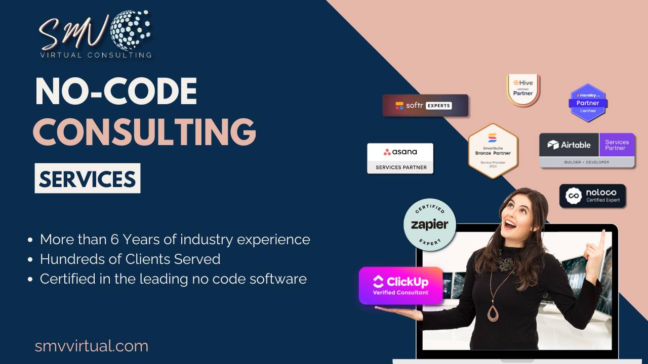 No-Code Process Automation Services | SMV Virtual Consulting