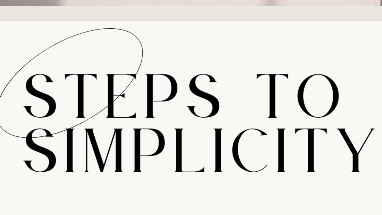 Decision-fatigue is real. Simplicity is the answer. You can find it.