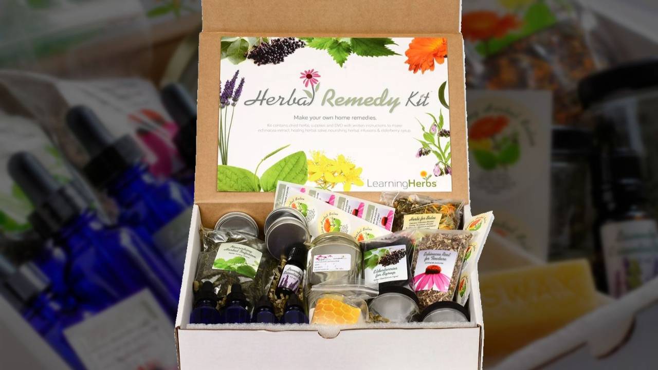 Herbal Remedy Kit: Make Your Own Remedies