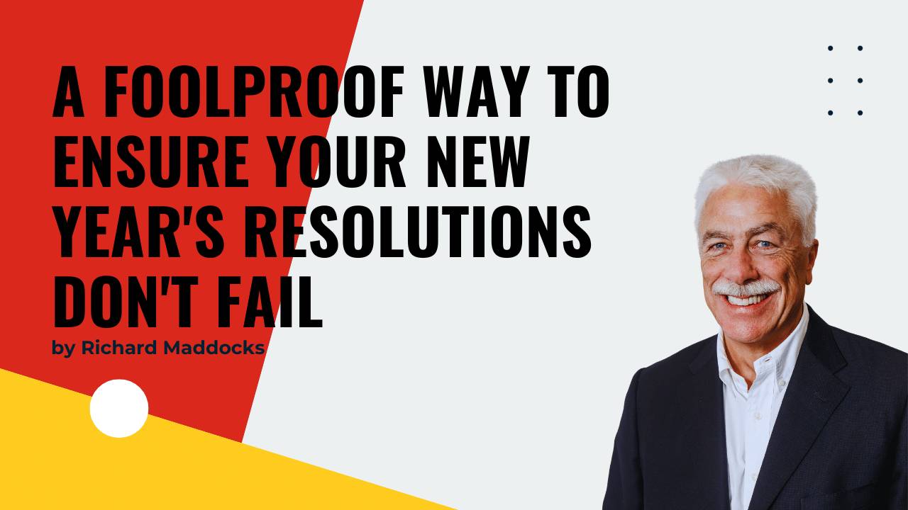 A foolproof strategy for sticking to your New Year's Resolutions!