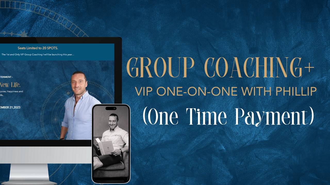 GROUP COACHING VIP ONE-ON-ONE with Me (One Time Payment)