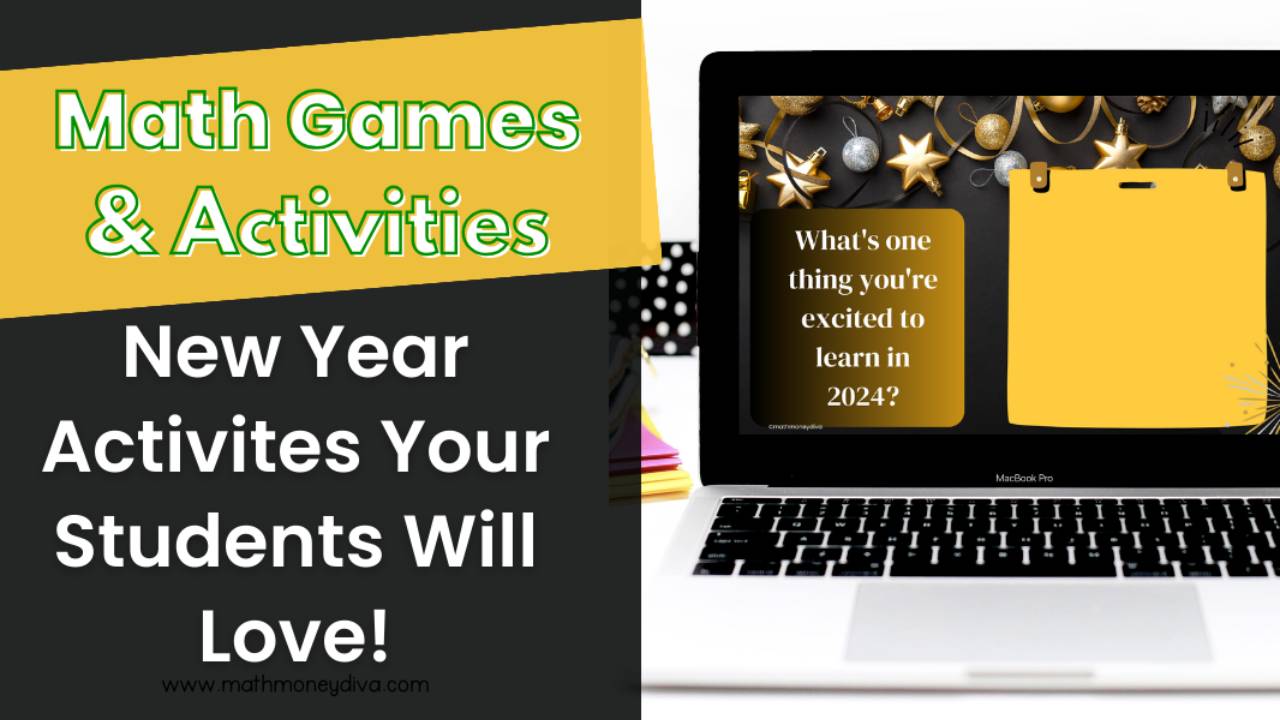 3 Engaging New Year Classroom Activities for Middle School Math