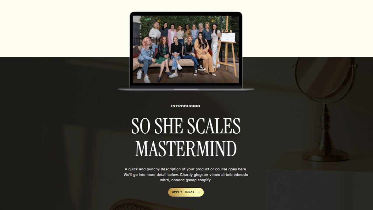 So She Scales Mastermind