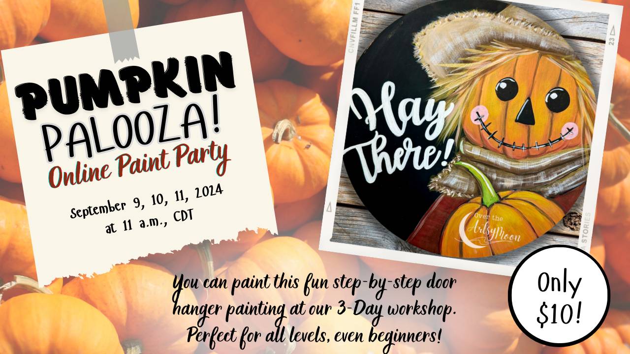 Pumpkin Palooza Online Paint Party