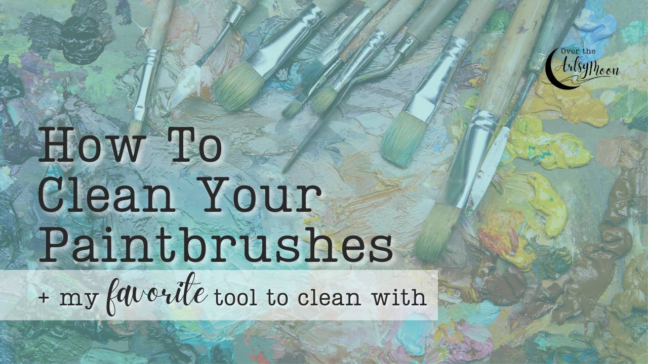 How to Clean Paint Brushes