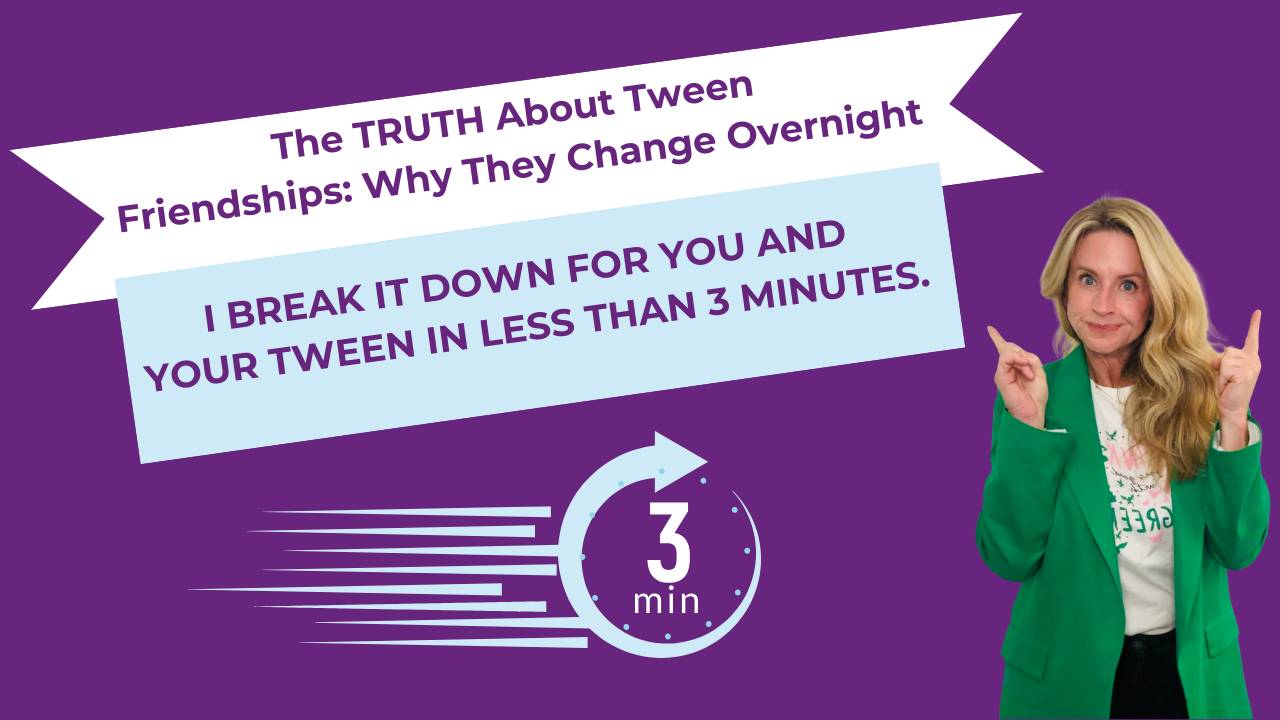 The TRUTH About Tween Friendships: Why They Change Overnight