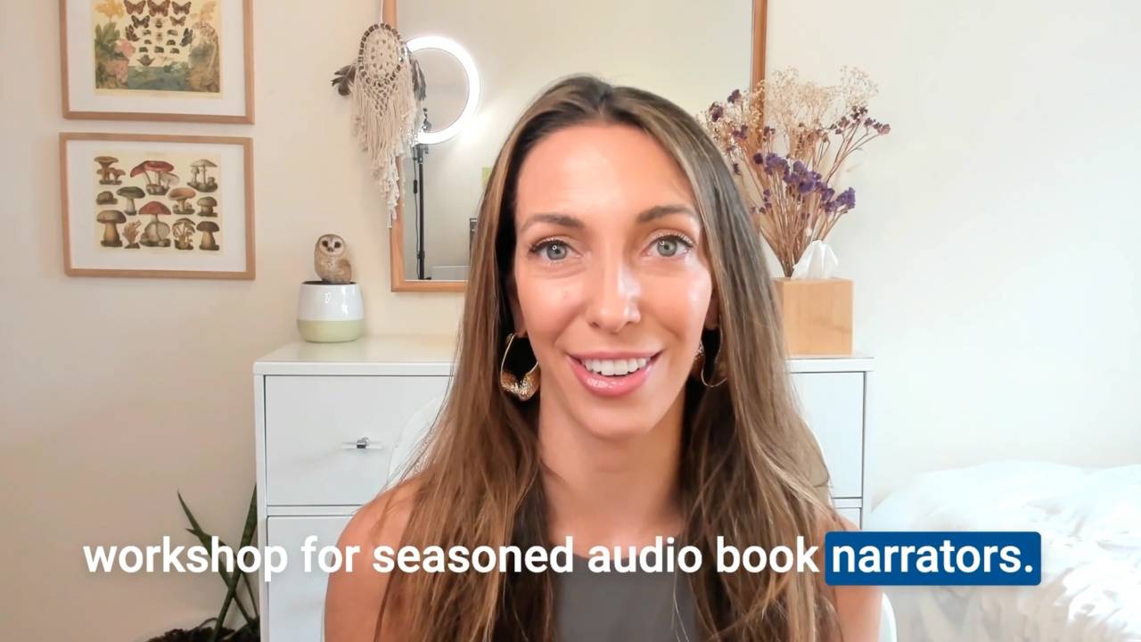 Welcome to Legendary Voices Workshop for Advanced Audiobook Narrators