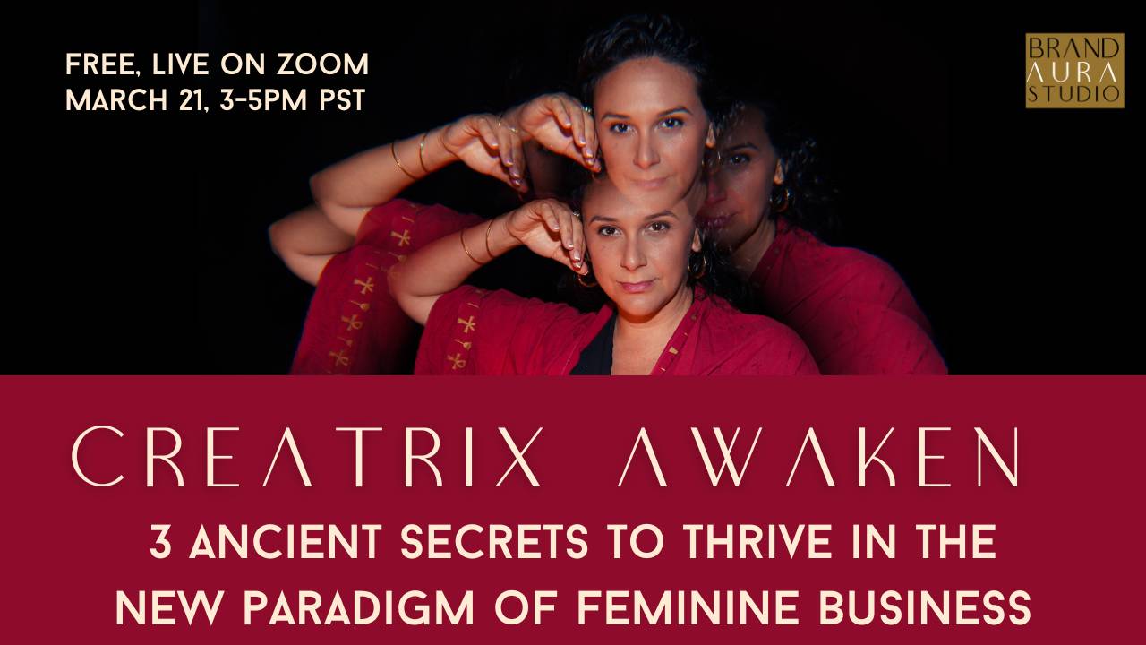 [YOUR SEAT IS SAVED!] Creatrix Awaken Masterclass