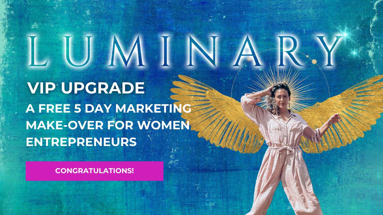 [YOUR SEAT IS SAVED!] See you at the 5 Day Marketing Make-Over