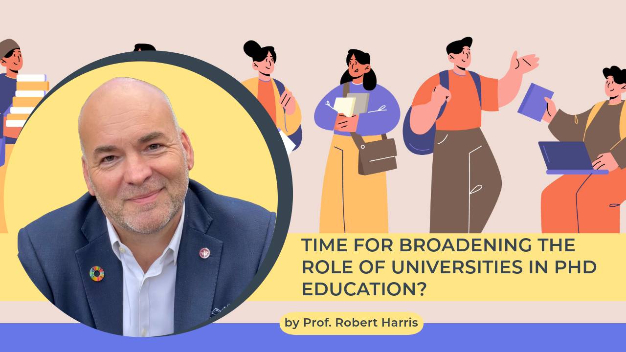 Time for a broadening of the role of universities in PhD education?