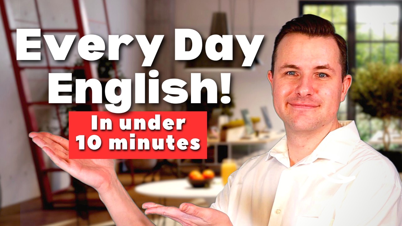 Everyday English Speaking (Must-Know Phrases & Sentences)