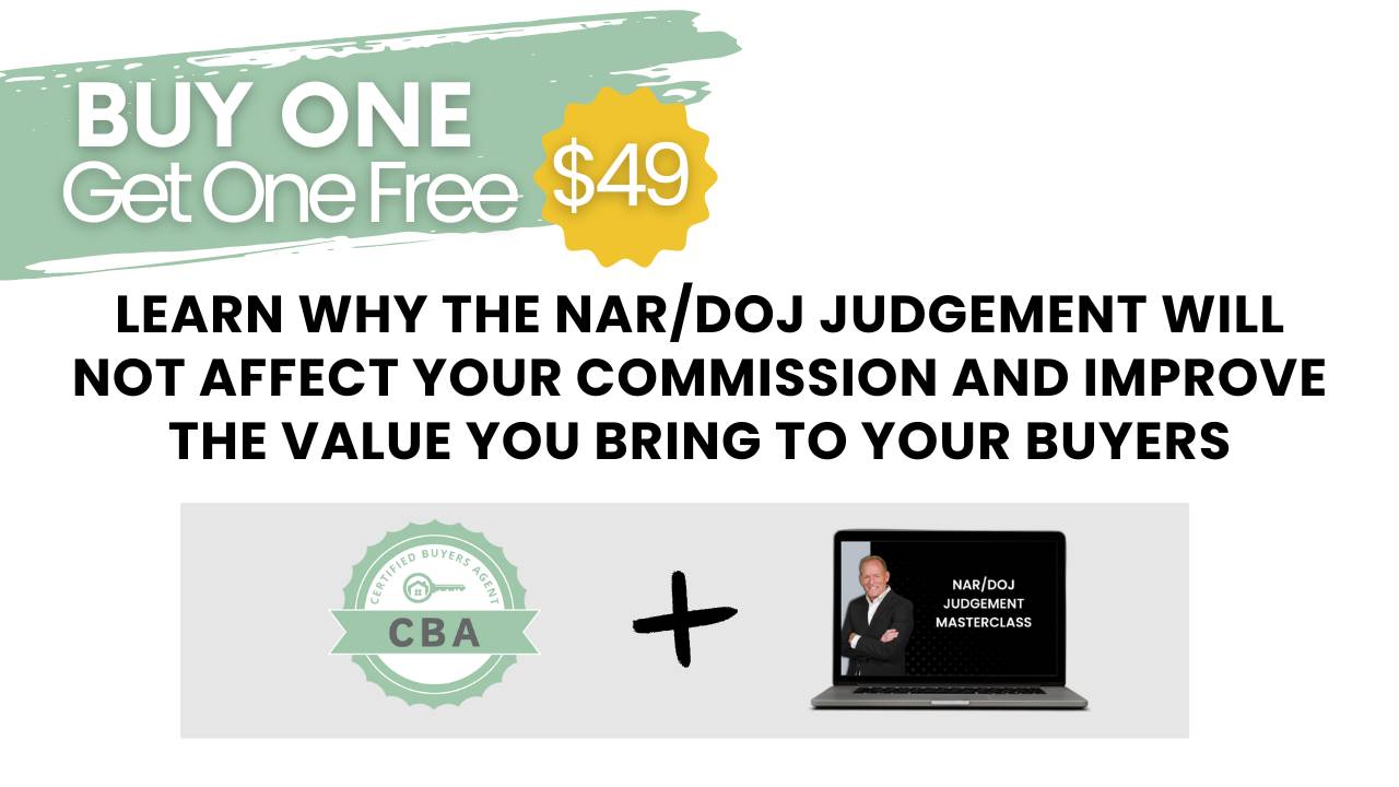 CBA + NAR/DOJ Judgement Masterclass
