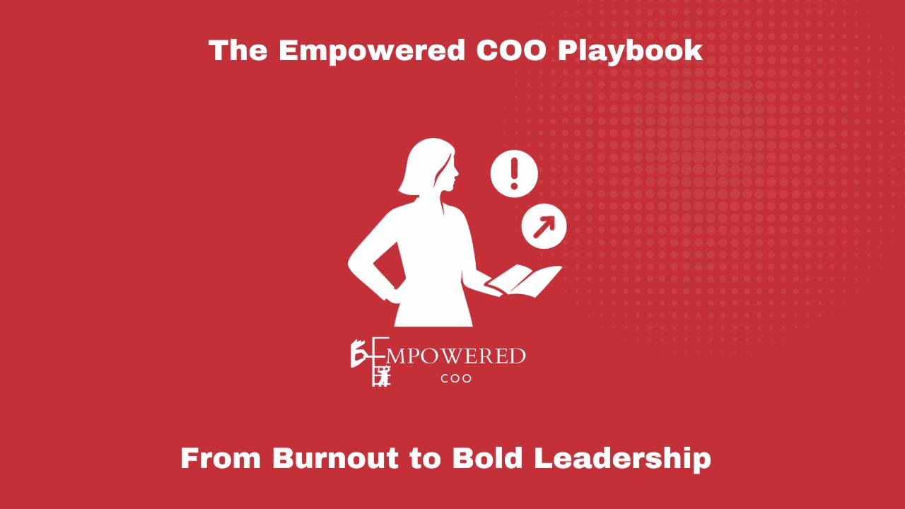 The Empowered COO Playbook workshop