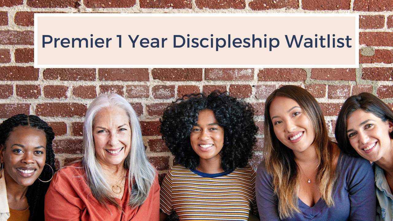 Premier Year Discipleship Waitlist
