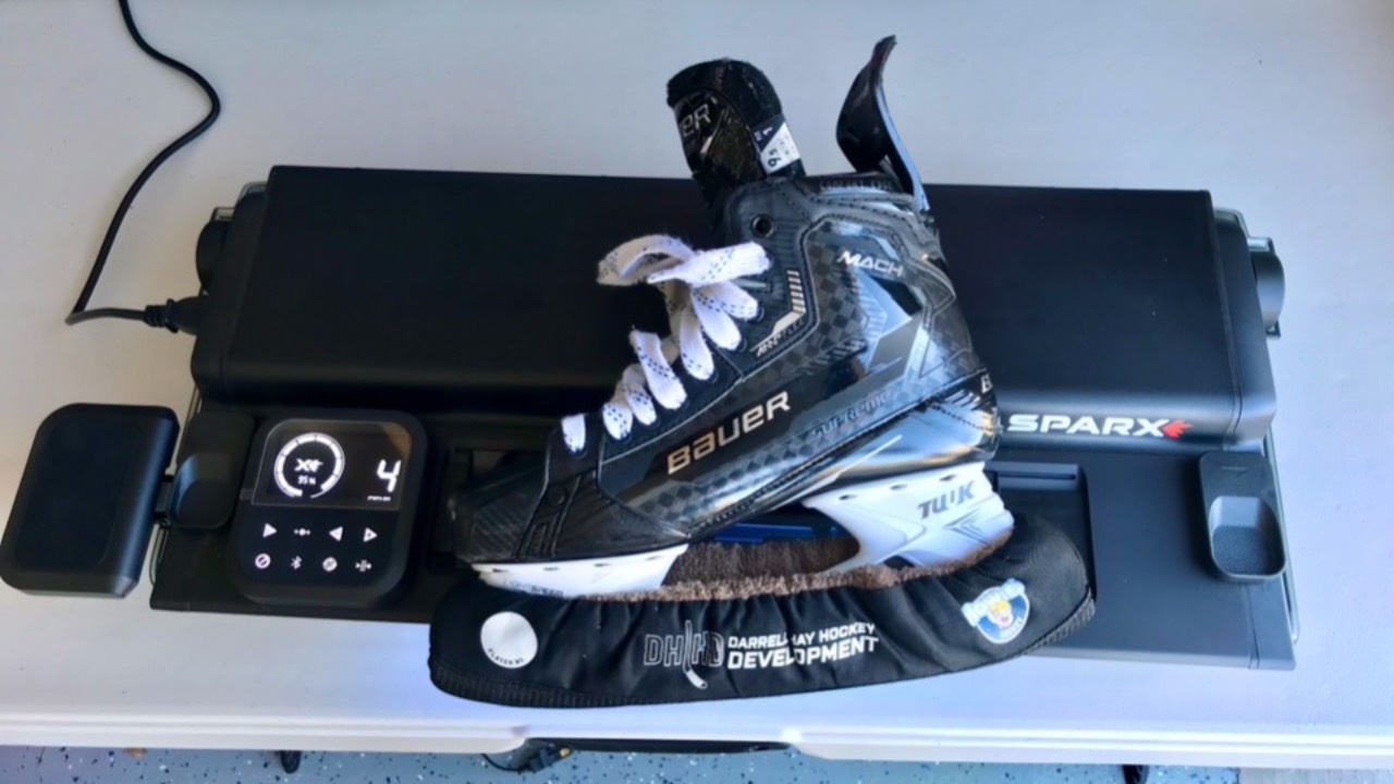 DHHD invests in a Sparx home skate sharpener