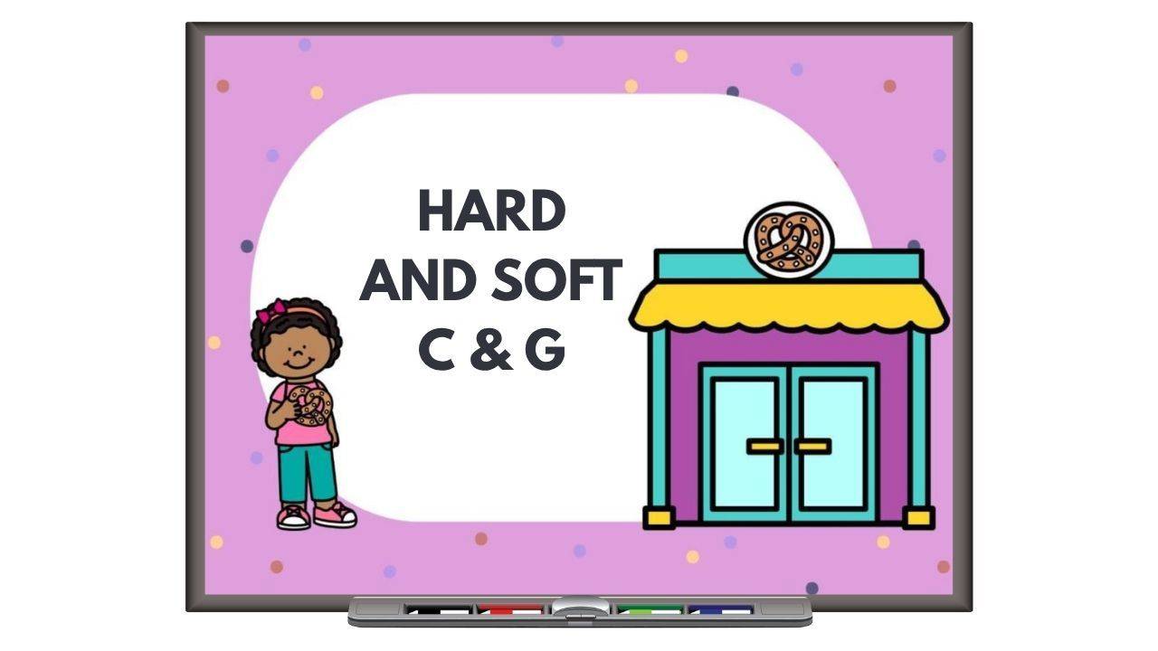 LIFT OFF! Digital Phonics Lessons: Hard and Soft C & G