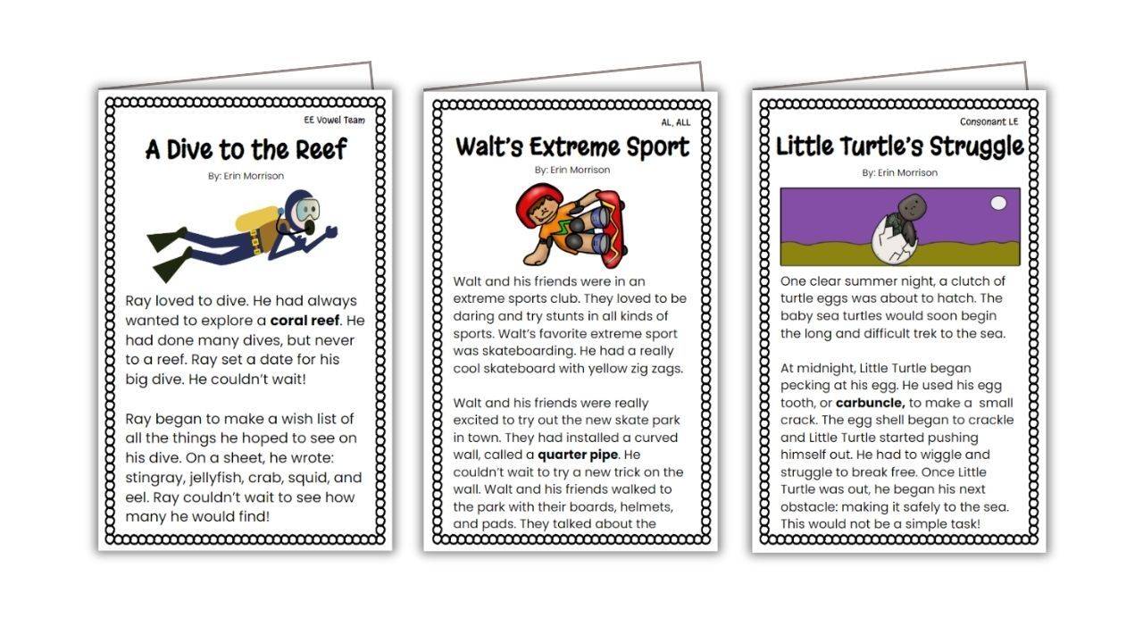 LIFT OFF! Fiction Decodable Readers- Level 2