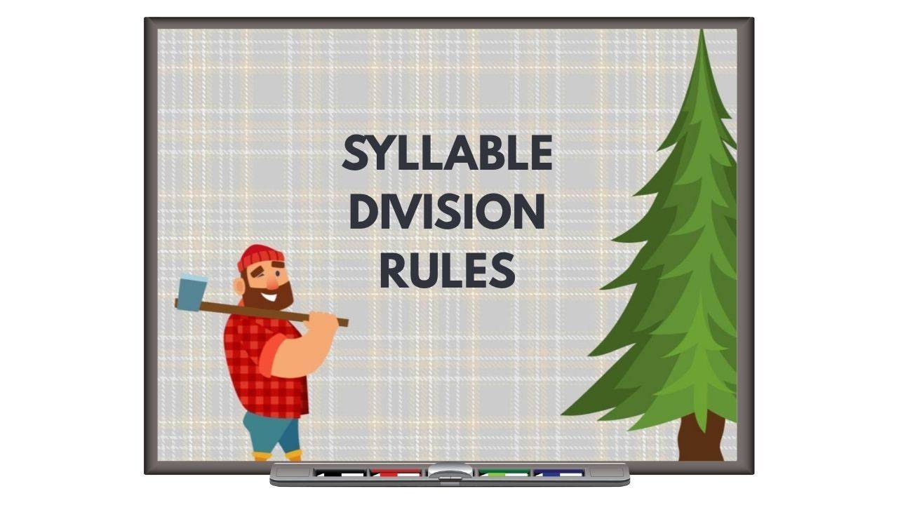 LIFT OFF! Digital Phonics Lessons: Syllable Division Rules