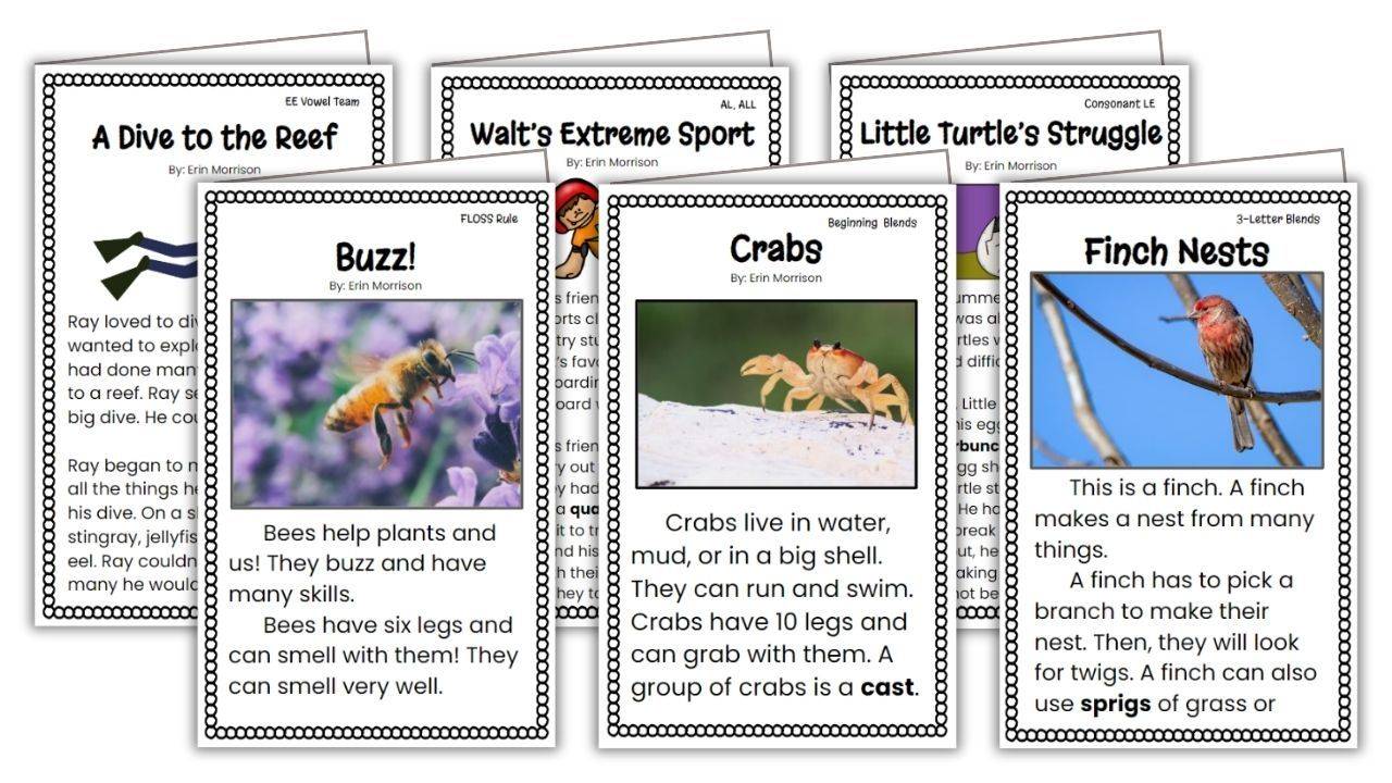 Complete Set of LIFT OFF! Fiction & Nonfiction Decodable Readers