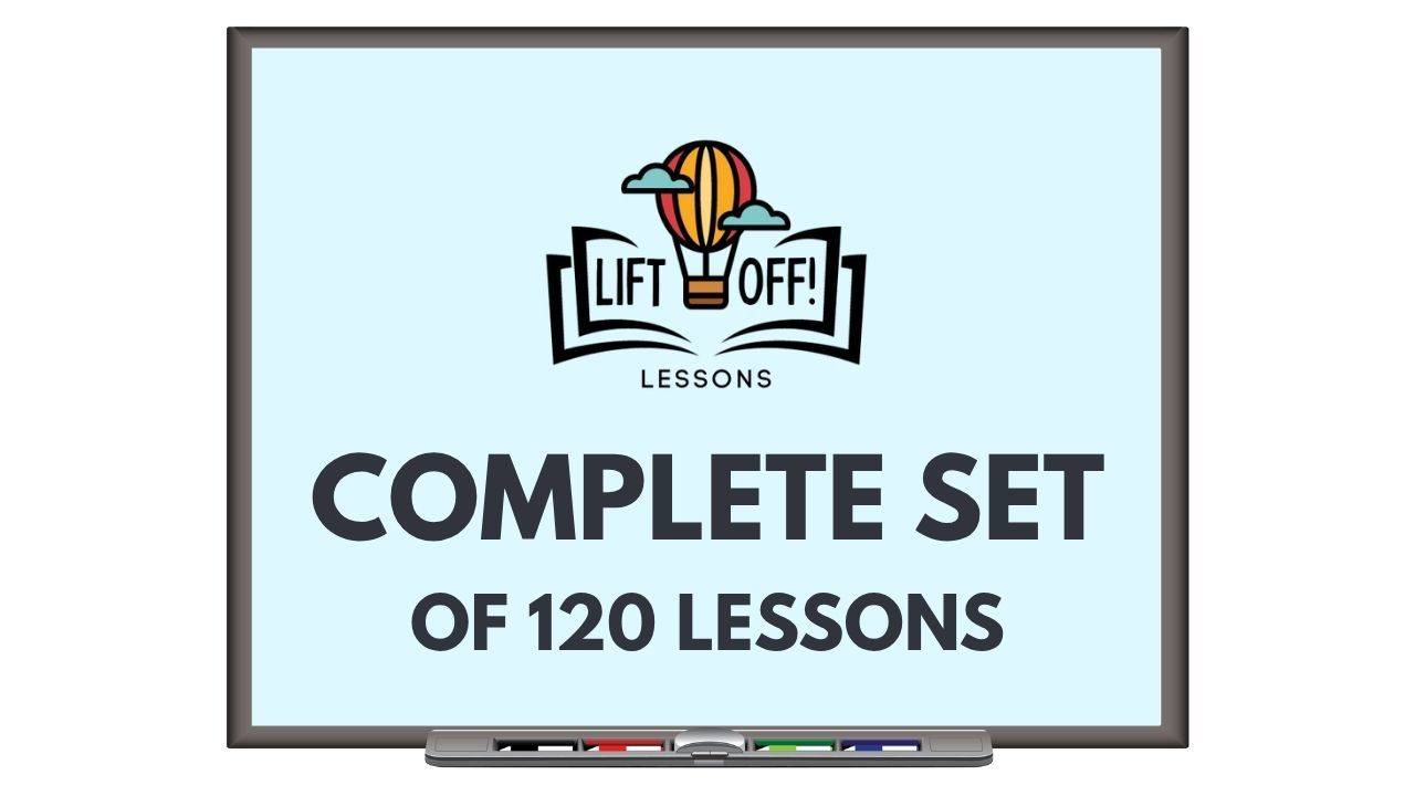 LIFT OFF! Digital Phonics Lessons: COMPLETE SET