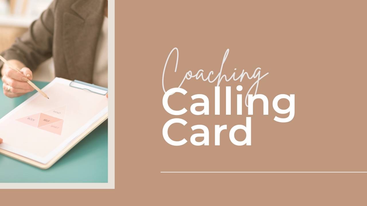 Coaching Calling Card