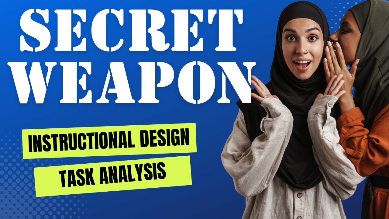 Task Analysis for Instructional Design