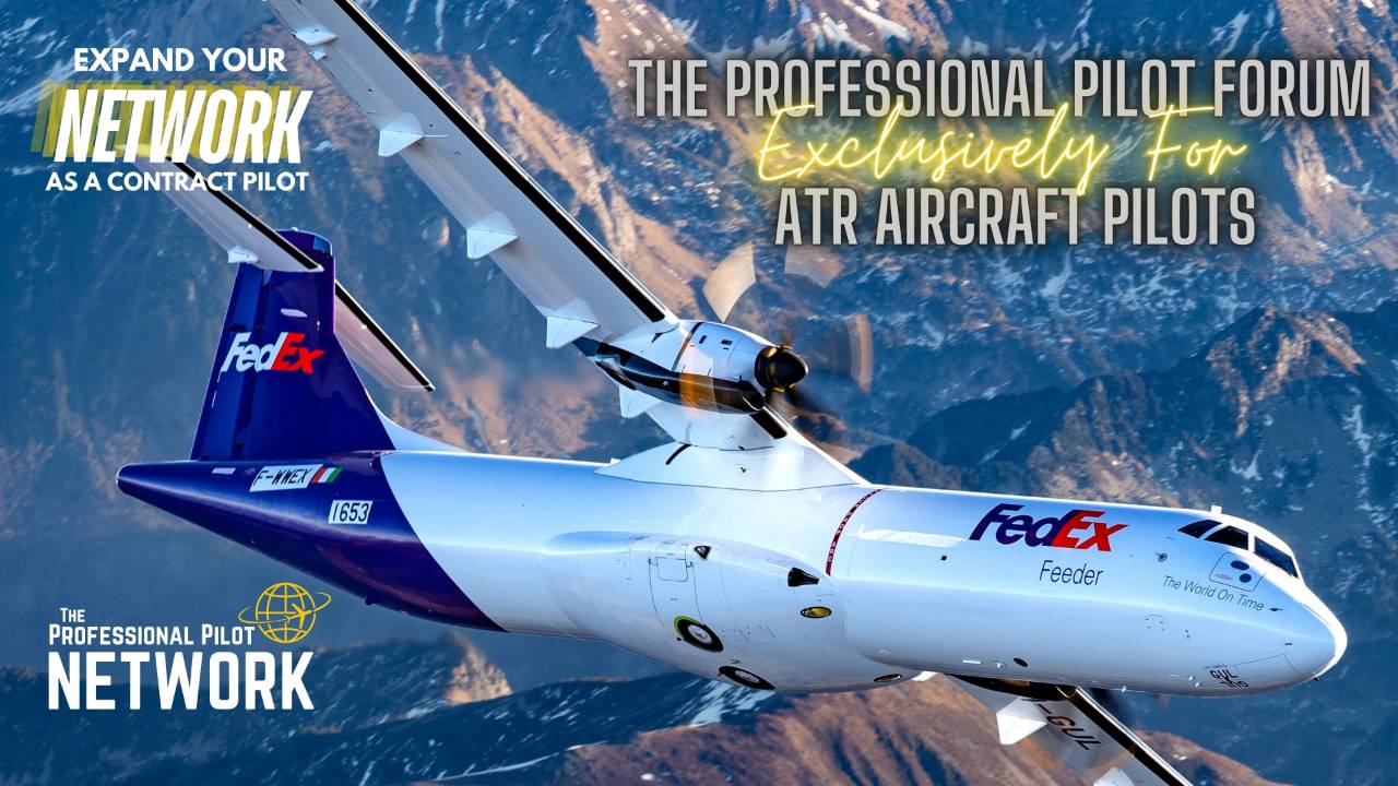 Contract Opportunities For ATR Aircraft Pilots