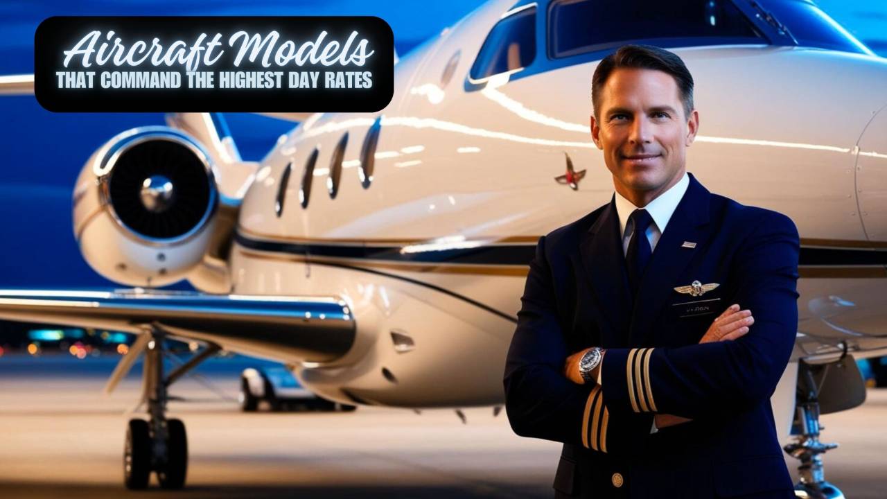 Aircraft Models That Command The Highest Day Rates For Contract Pilots